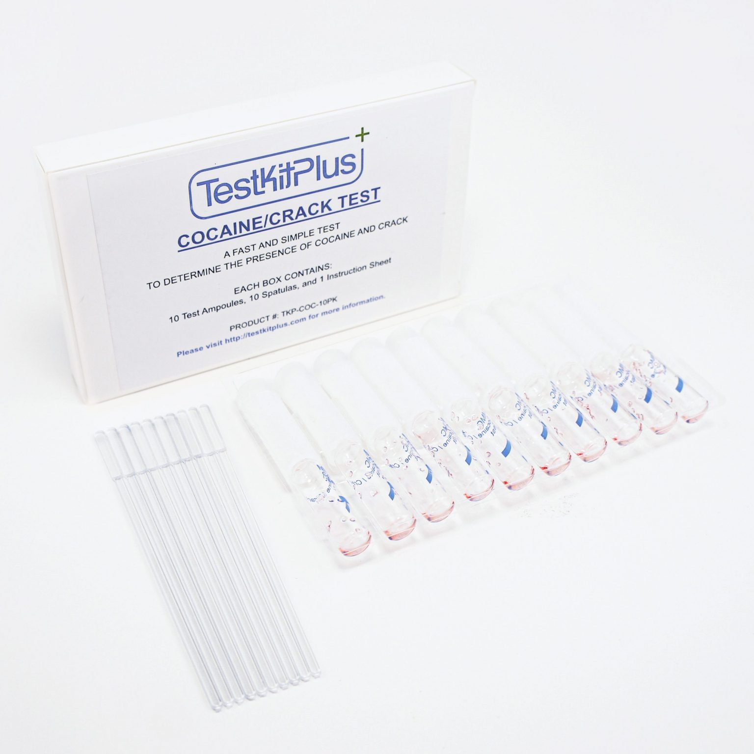 Cocaine & Crack Identification Test Kit | Test Kit Plus